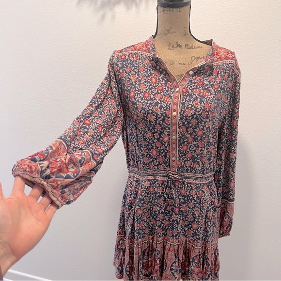 Spell | Dresses | Spell Gypsy Mini Printed Dress S | Poshmark